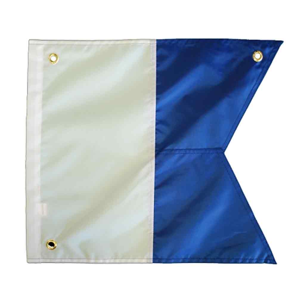 A-Plus Marine Alpha Flag 30"x36" | Dive Safety Essential