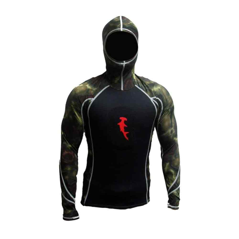 Hammerhead Ambush Deepreef Hooded Rash Guard Small 1mm
