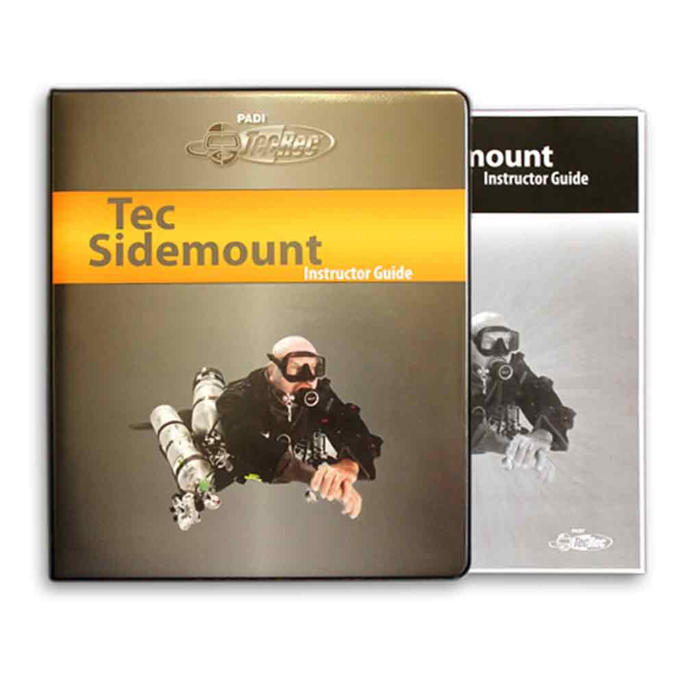 Padi Tec Sidemount Instructor Guides W/ Binder