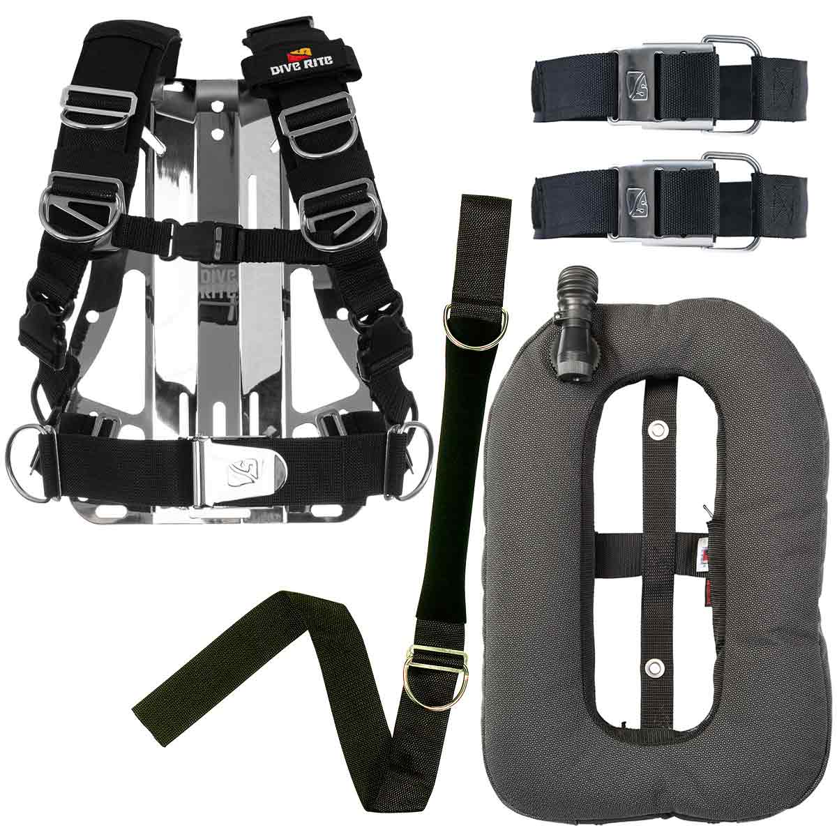 Dive Rite TransPlate with Travel XT Wing