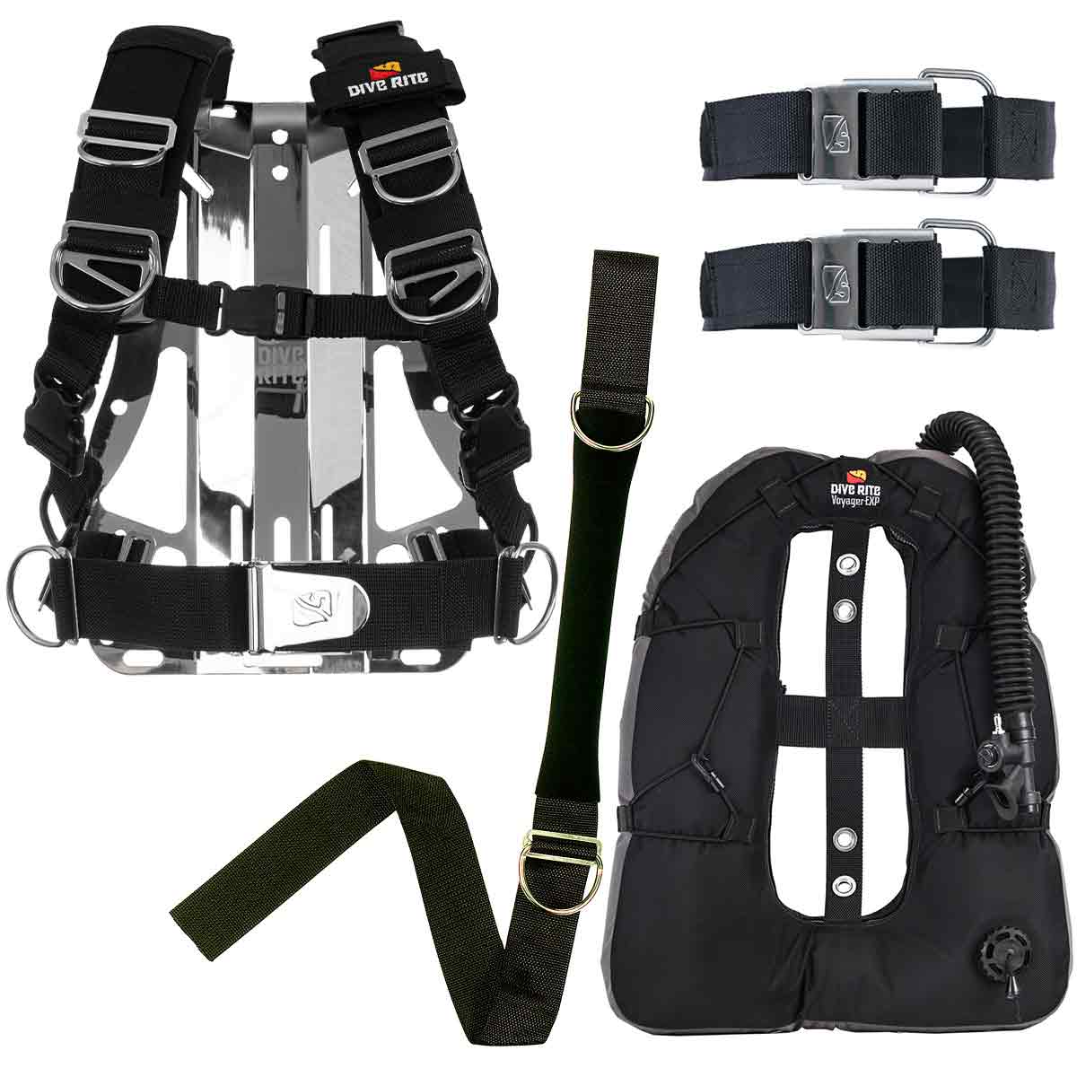 Dive Rite TransPlate with Voyager EXP Wing