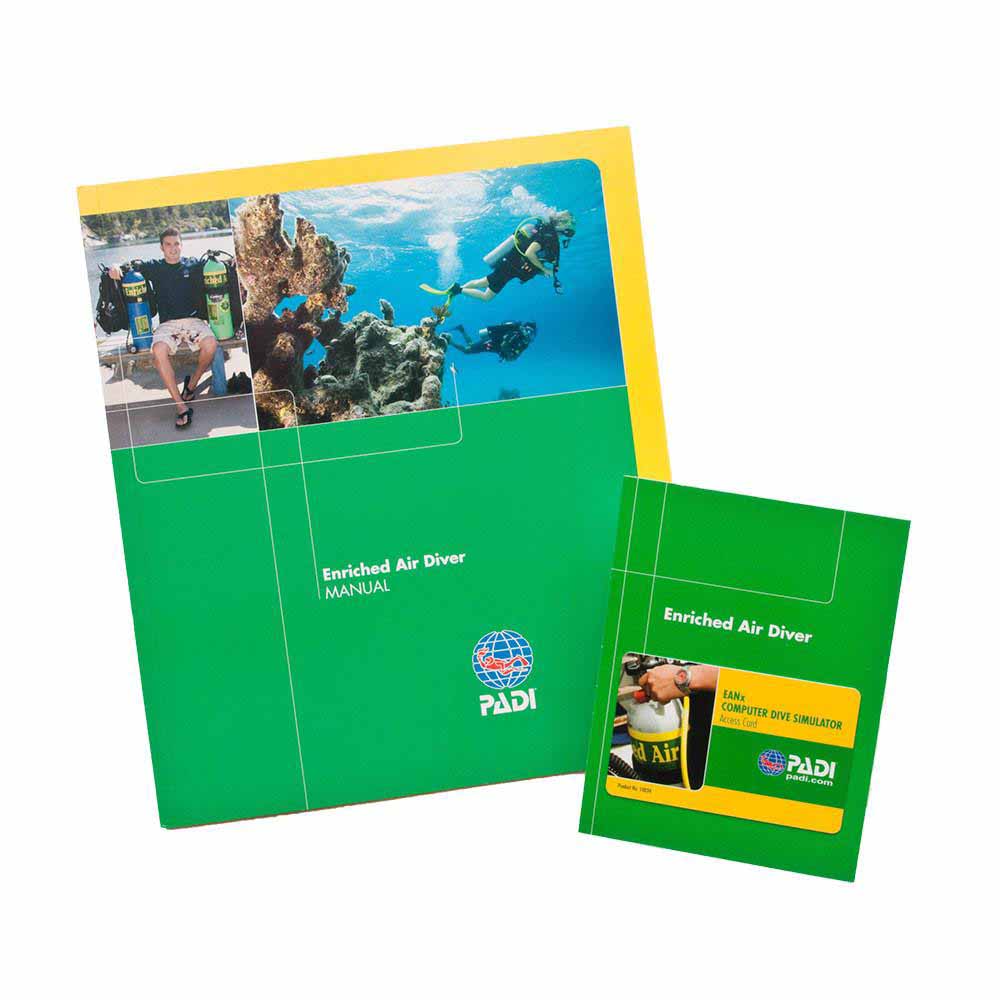 PADI Enriched Air (NITROX) Crew-Pak with DC Simulator