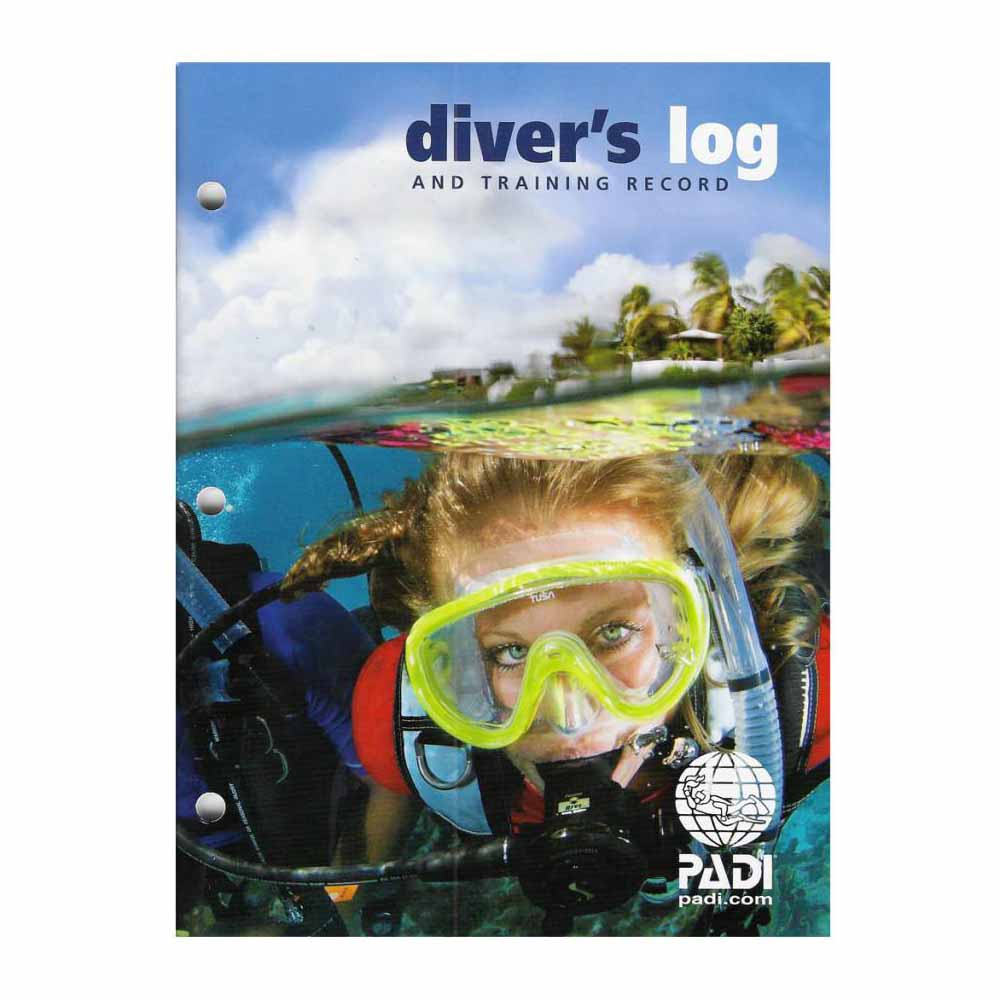 PADI DIVER'S BLUE LOGBOOK & TRAINING RECORD